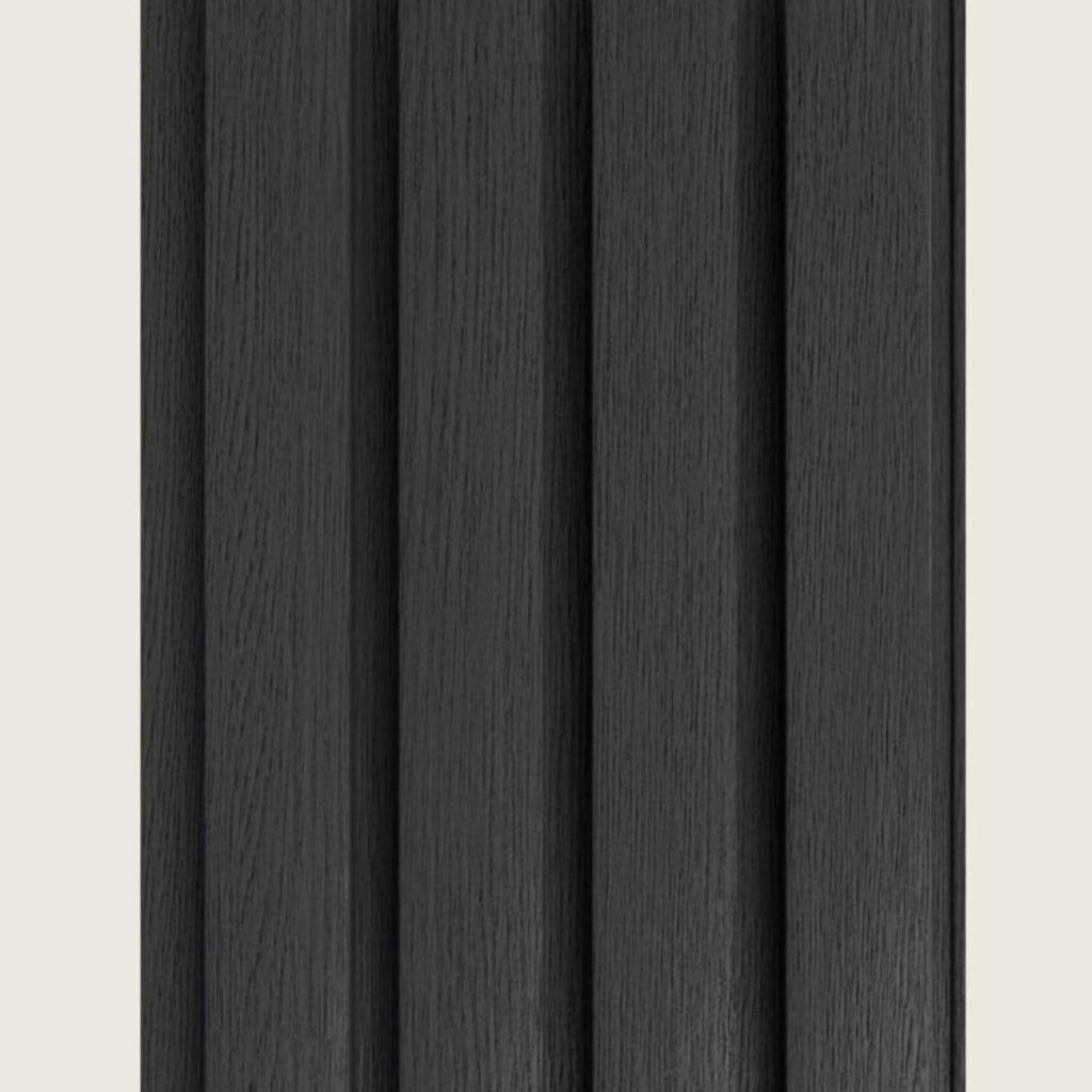 Exterior Black Timber Cladding modern Outdoor Feature Wall Ceiling ...