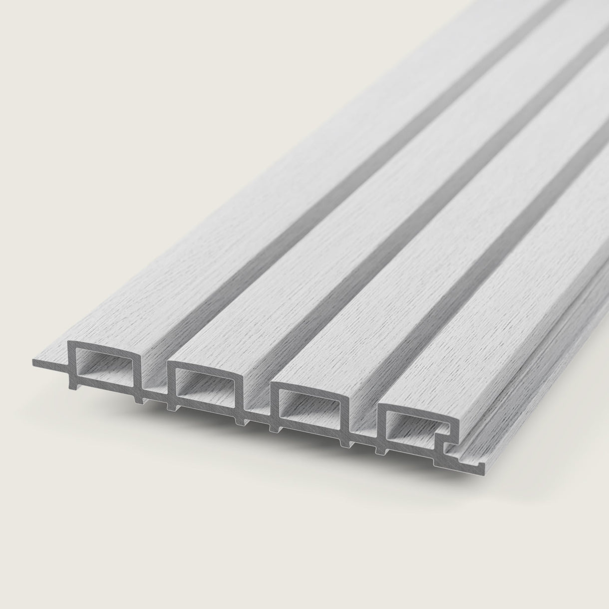Luxury Outdoor Timber White Composite Wall Cladding Slats external ...
