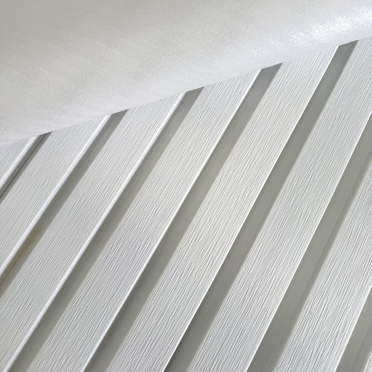 Luxury Outdoor Timber White Composite Wall Cladding Slats external ...